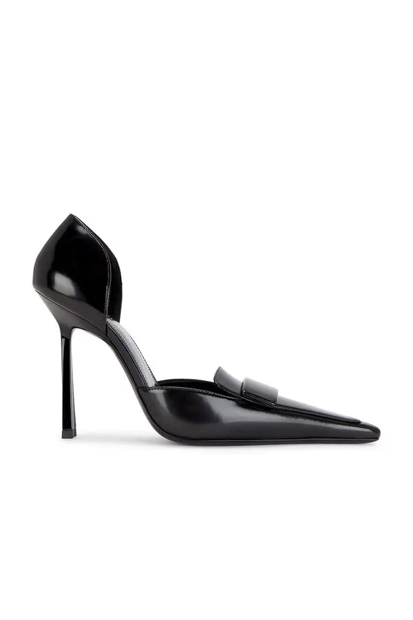 Saint Laurent Stone Pump - Nero