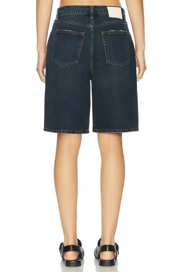 GRLFRND Rene Low Rise Baggy Denim Shorts