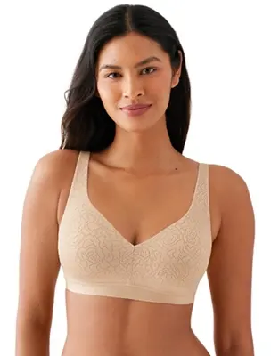 Wacoal Inside Job Wire Free Bra - Sand