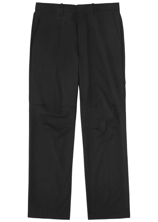 Helmut Lang Straight-leg Wool Trousers