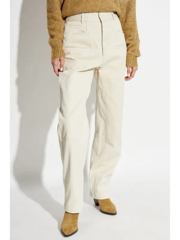 Isabel Marant Étoile Emmy Trousers - Neutrals