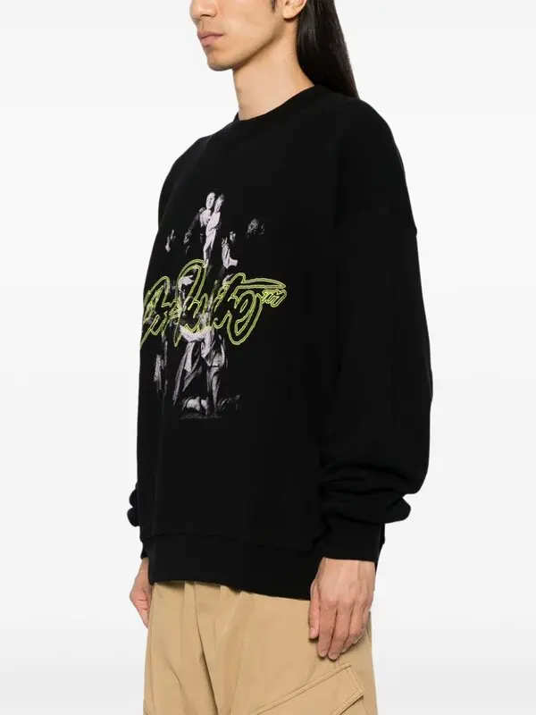 Off-White Graphic Print Sweatshirt