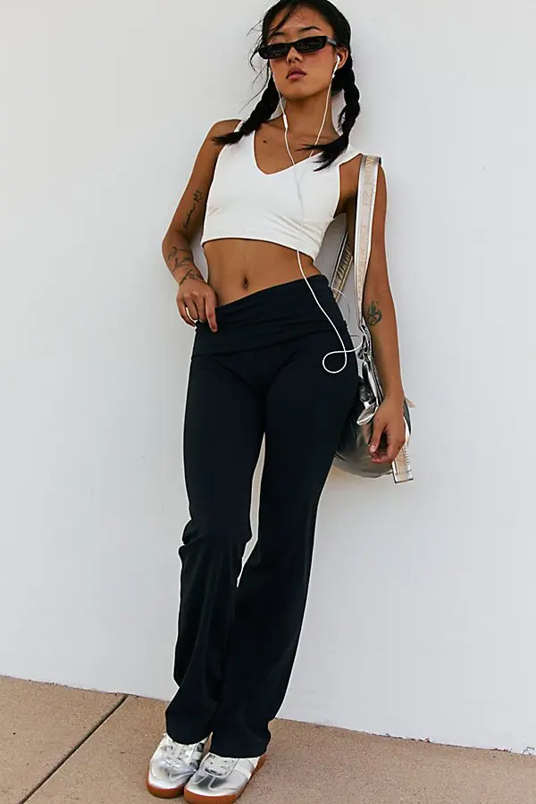 Free People Never Better Foldover Pants