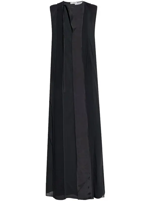 JIL SANDER Panelled Maxi Dress