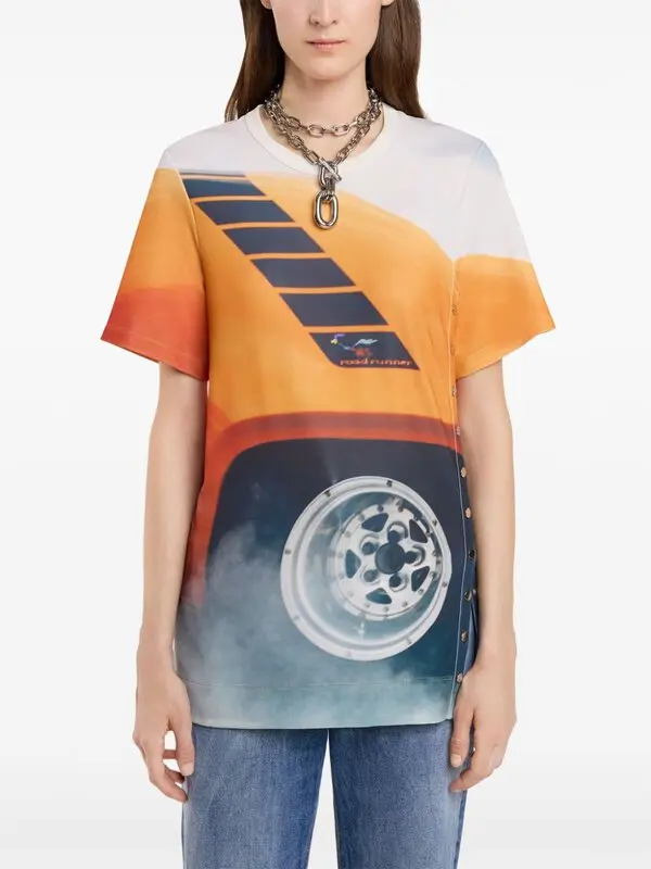 Rabanne Fast Cars Jersey T-shirt