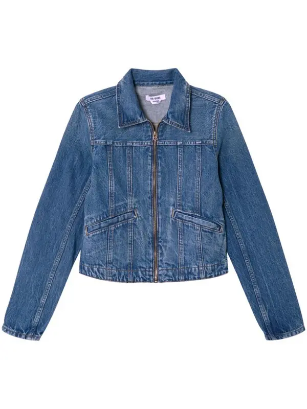RE/DONE Denim Zip-up Jacket