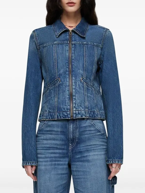 RE/DONE Denim Zip-up Jacket