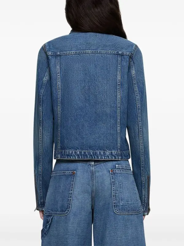 RE/DONE Denim Zip-up Jacket