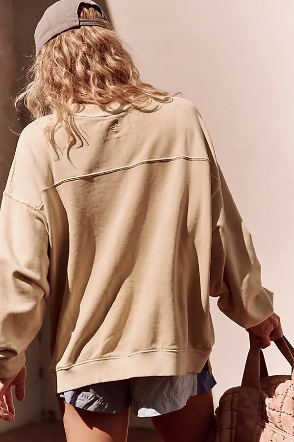 Free People All Star Pullover Broadway Sweatshirt