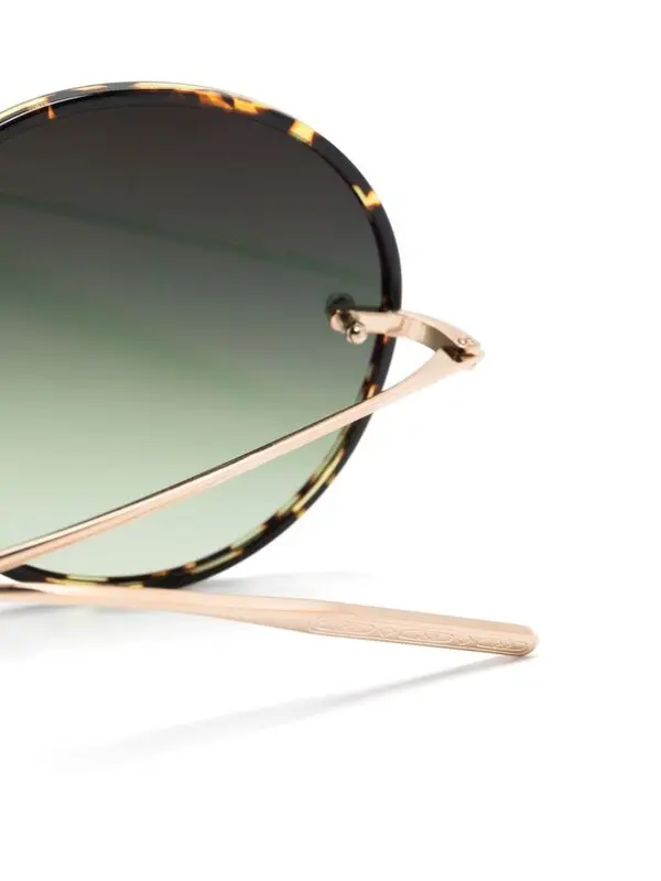 Barton Perreira Rigby Sunglasses - Brown
