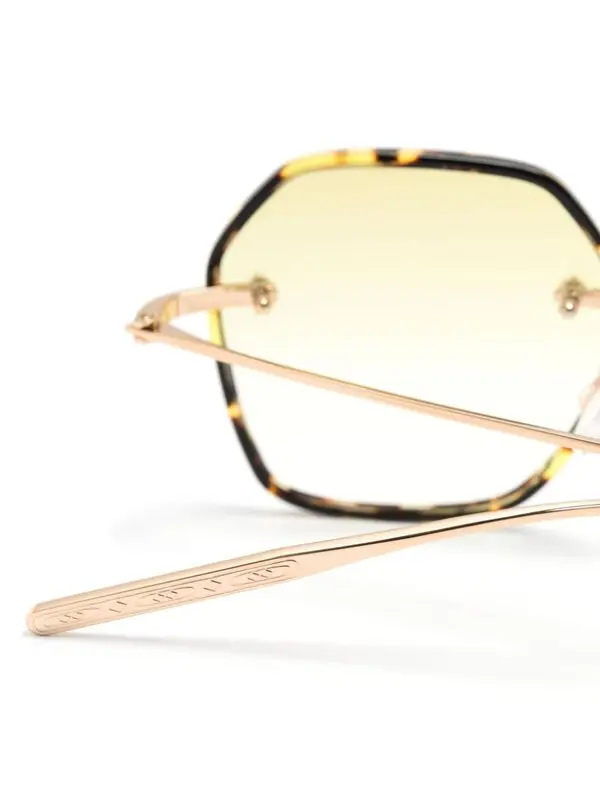 Barton Perreira Rhonda Sunglasses - Gold
