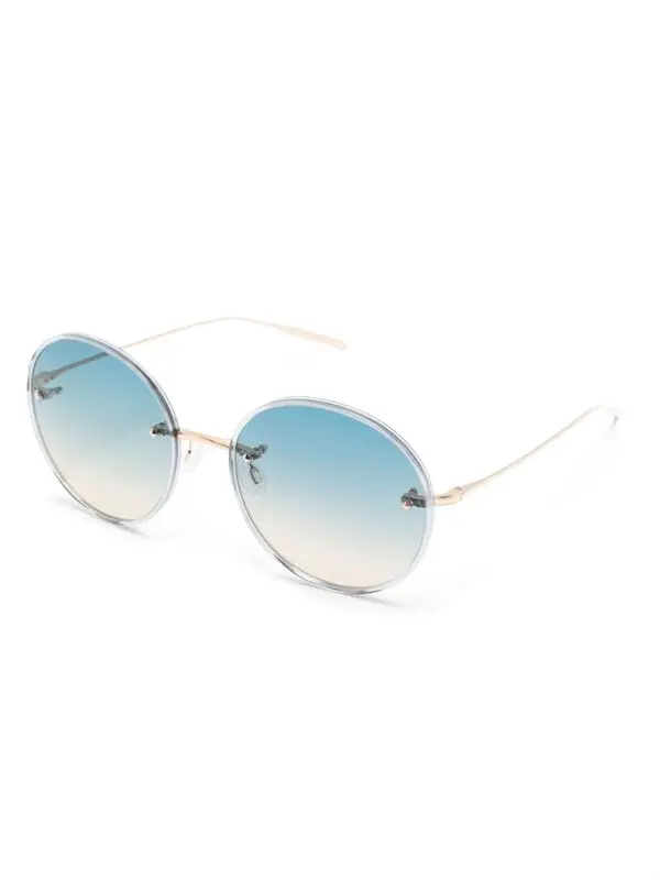 Barton Perreira Rigby Sunglasses - Gold