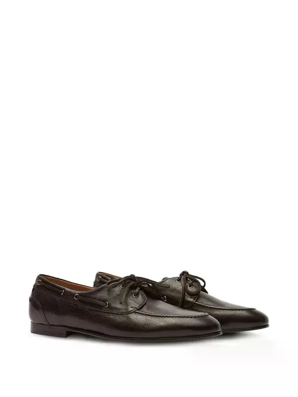 SCAROSSO Ginevro Loafers - Brown