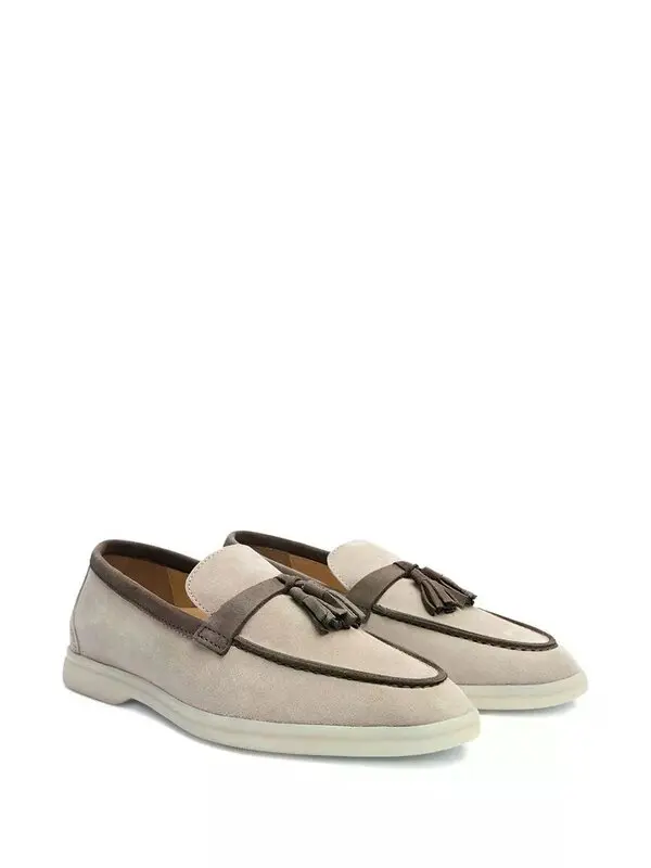 SCAROSSO Leather Loafers
