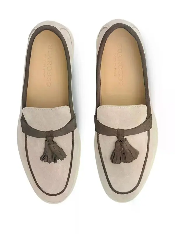 SCAROSSO Leather Loafers