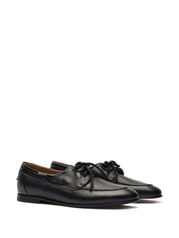 SCAROSSO Ginevra Loafers - Black