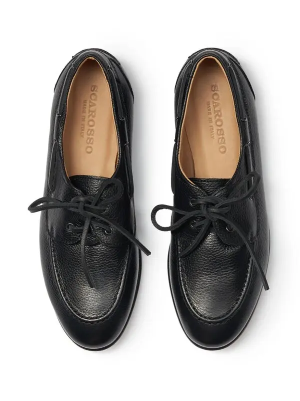 SCAROSSO Ginevra Loafers - Black
