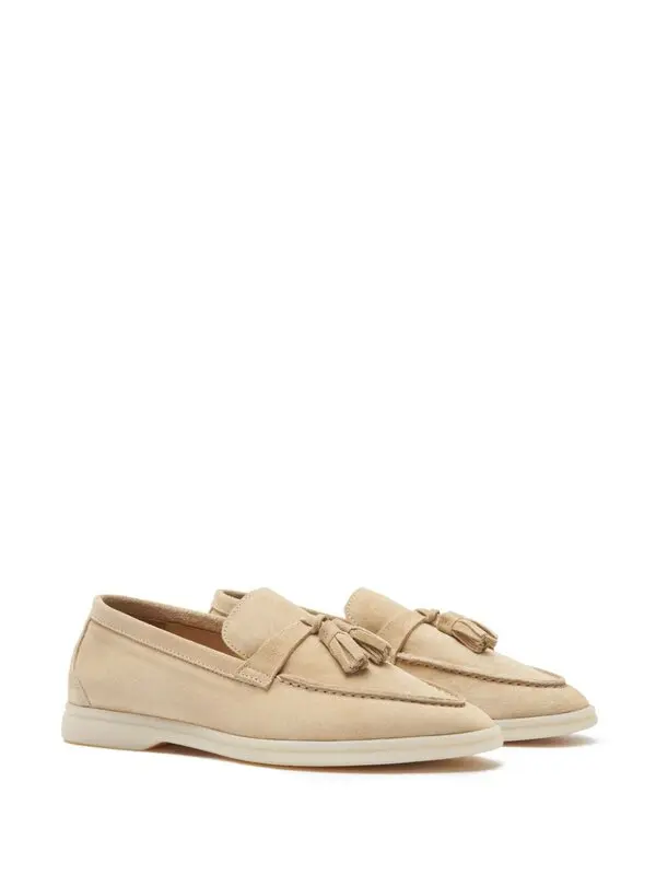 SCAROSSO Leandra Loafers - Neutrals