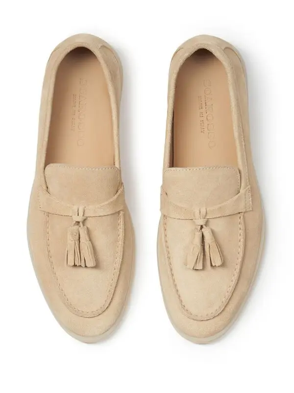 SCAROSSO Leandra Loafers - Neutrals