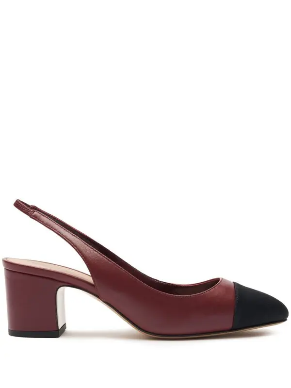 SCAROSSO 65mm Miranda Pumps - Red