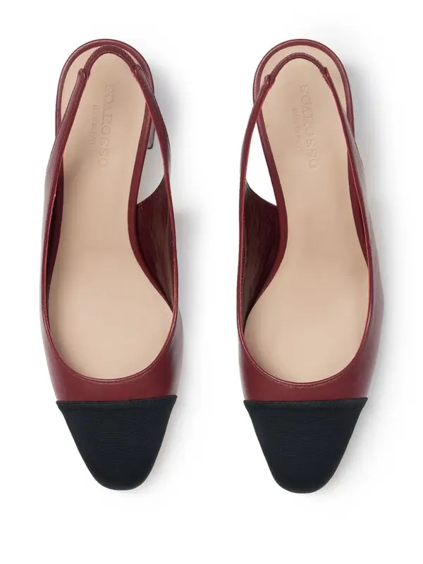 SCAROSSO 65mm Miranda Pumps - Red