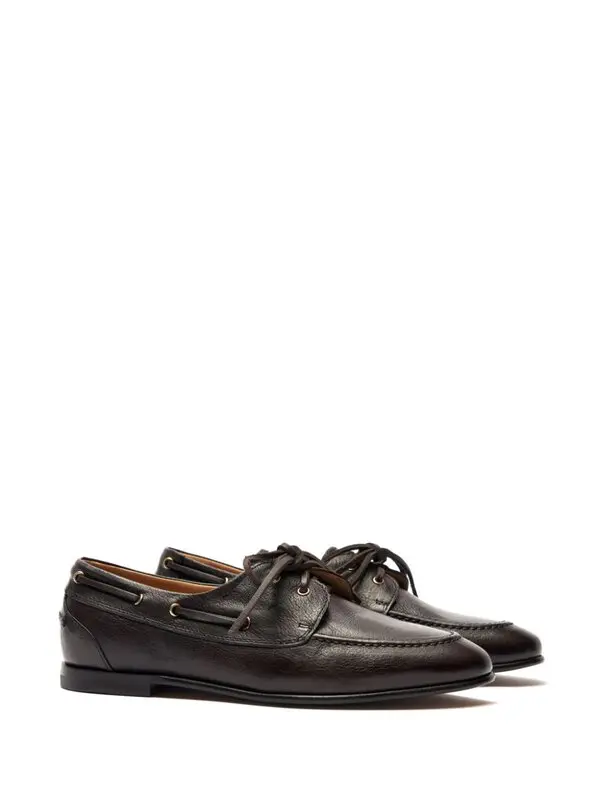 SCAROSSO Ginevro Loafers - Brown