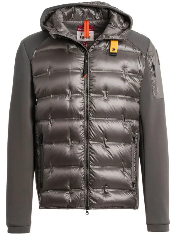 PARAJUMPERS Contrasting-fabric Jacket - Grey