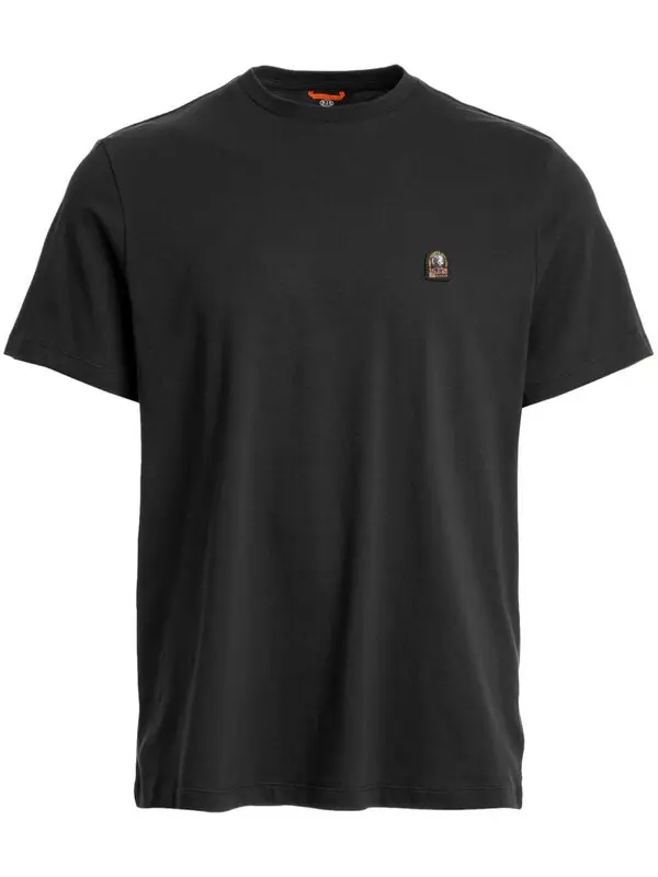 PARAJUMPERS Logo-patch T-shirt - Black