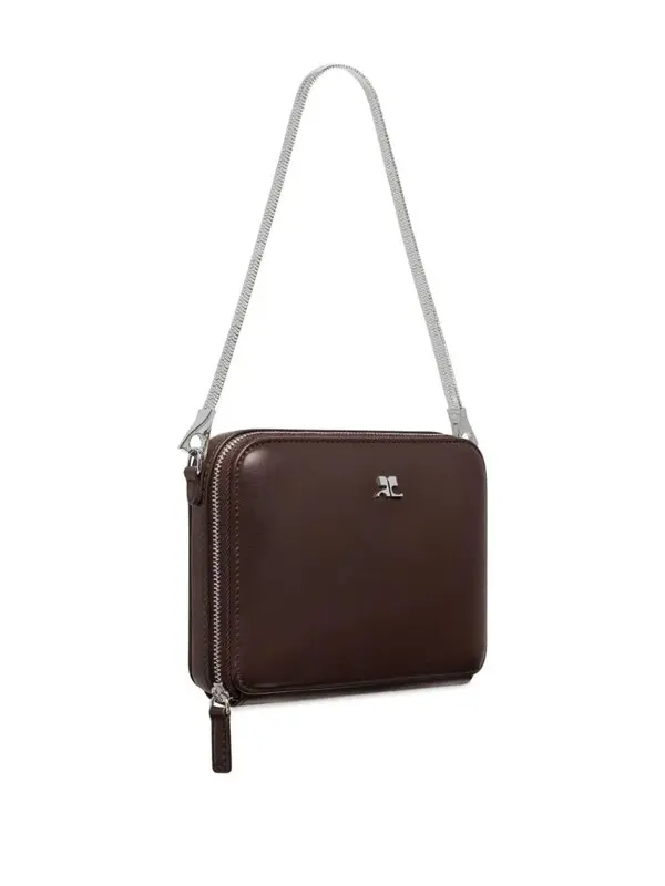COURREGES Cloud Chained Bag - Brown