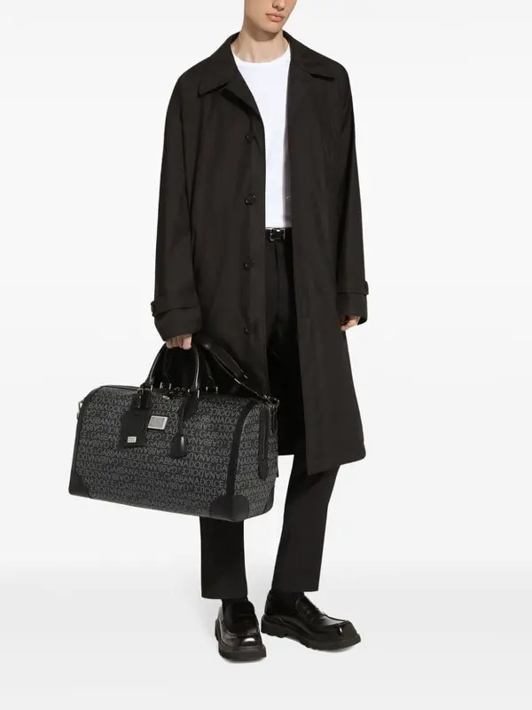 Dolce & Gabbana Logo-jacquard Holdall - Black