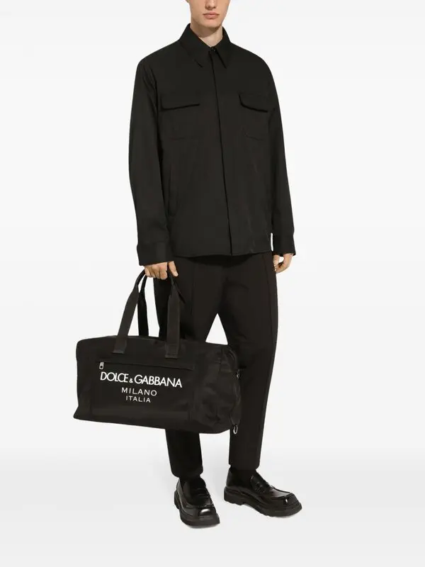 Dolce & Gabbana Logo-print Holdall - Black