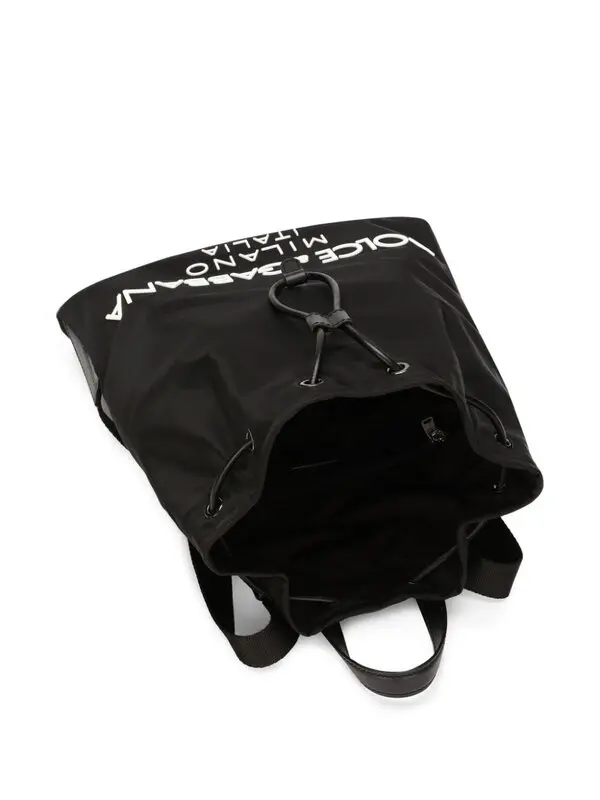 Dolce & Gabbana Logo-print Backpack - Black