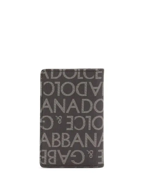 Dolce & Gabbana Logo-plaque Logo-print Wallet