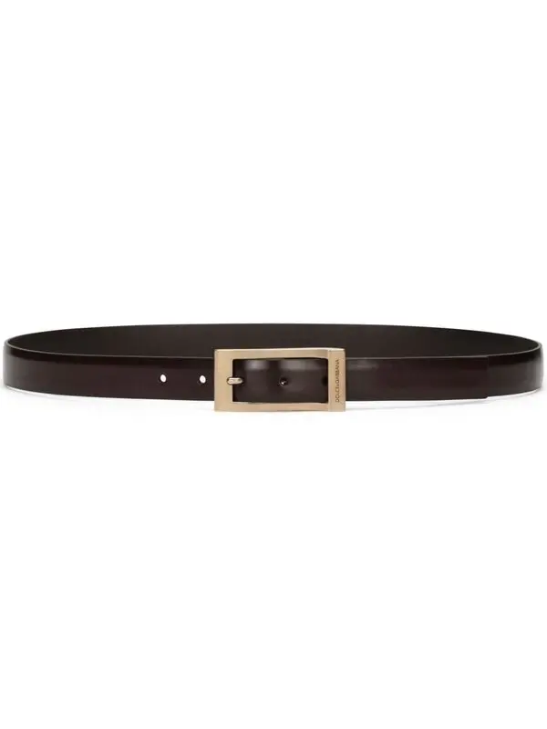 Dolce & Gabbana Leather Belt - Brown