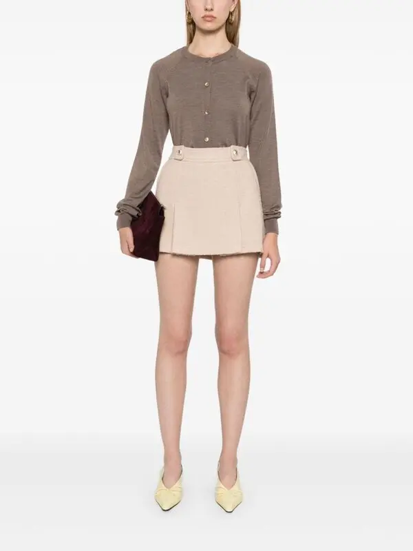 Moschino Open-back Cardigan