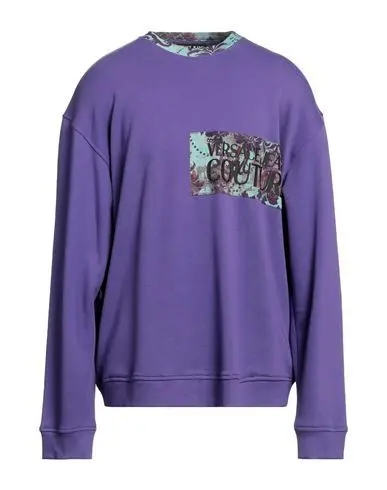 Versace Solid Crewneck Sweatshirt
