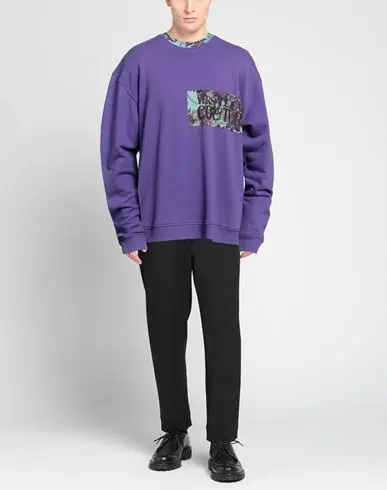 Versace Solid Crewneck Sweatshirt