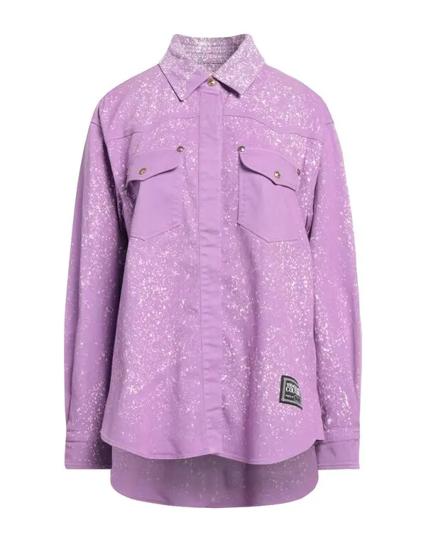 Versace Jacket In Cotton And Elastane