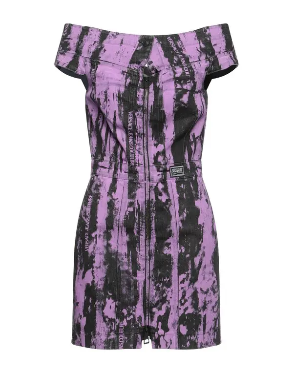 Versace Mini Bodycon Denim Dress