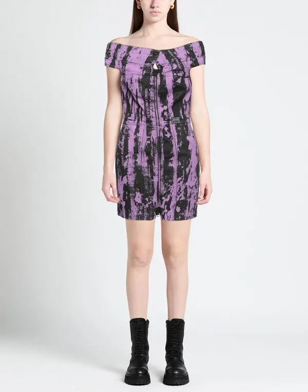 Versace Mini Bodycon Denim Dress