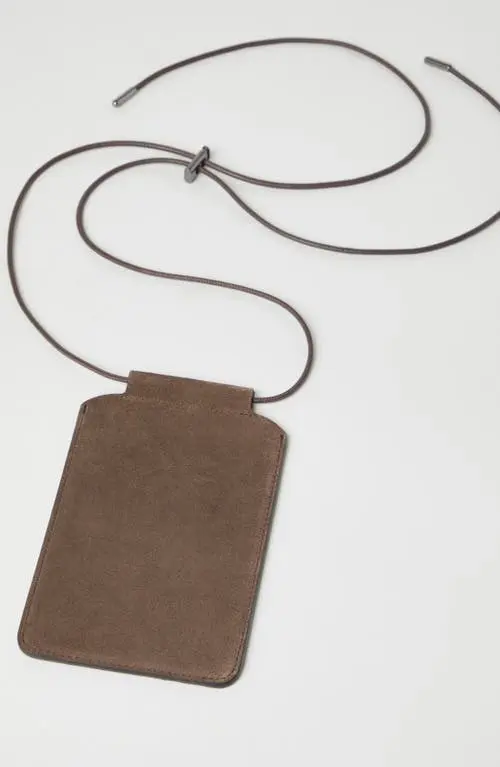 Brunello Cucinelli - Brunello Cucinelli Suede Phone Bag