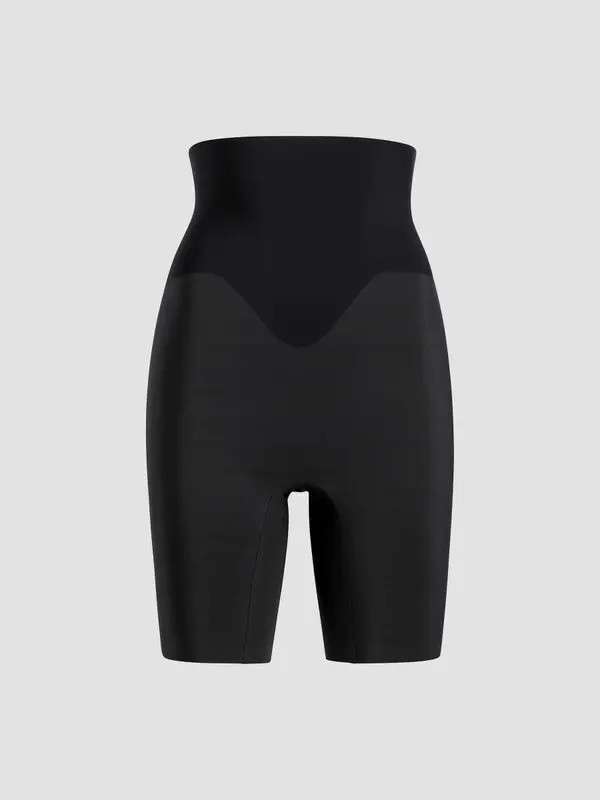 Commando Zone Smoothing High-waisted Shorts - Black