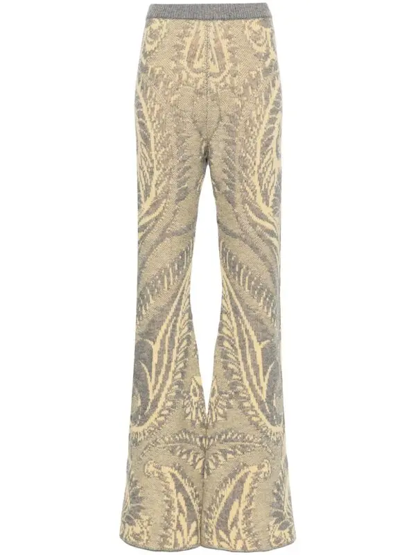 Etro Patterned Intarsia Trousers
