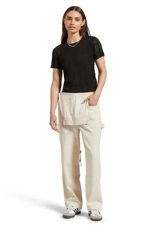 Brixton Sheer Stripe Top