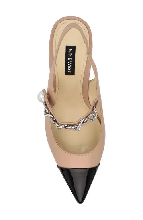 Nine West Pointed Slingback Mary Jane Pumps