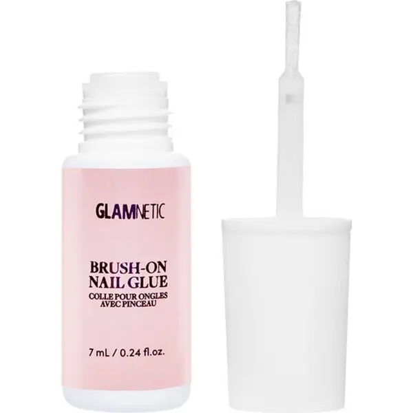 GLAMNETIC Brush-on Nail Glue - No Color