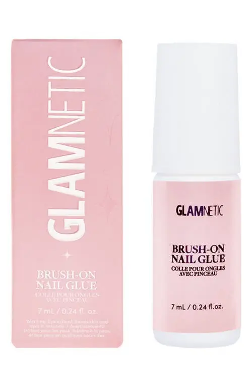 GLAMNETIC Brush-on Nail Glue - No Color