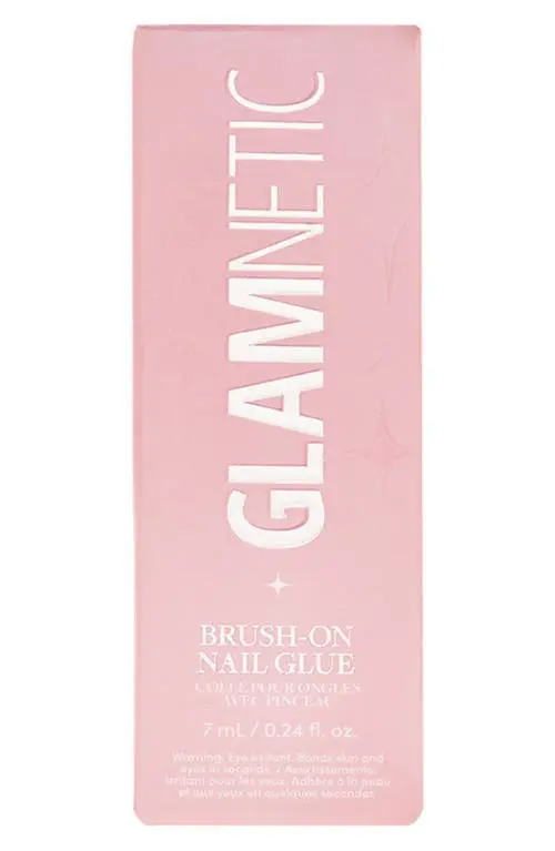 GLAMNETIC Brush-on Nail Glue - No Color