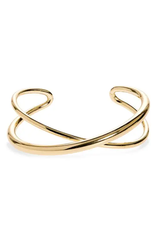 Nordstrom Crossover Cuff Bracelet - Gold
