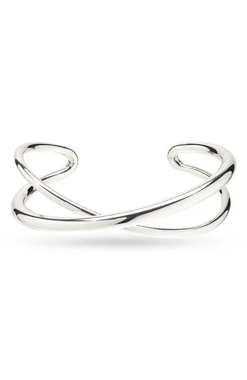 Nordstrom Crossover Cuff Bracelet - Silver
